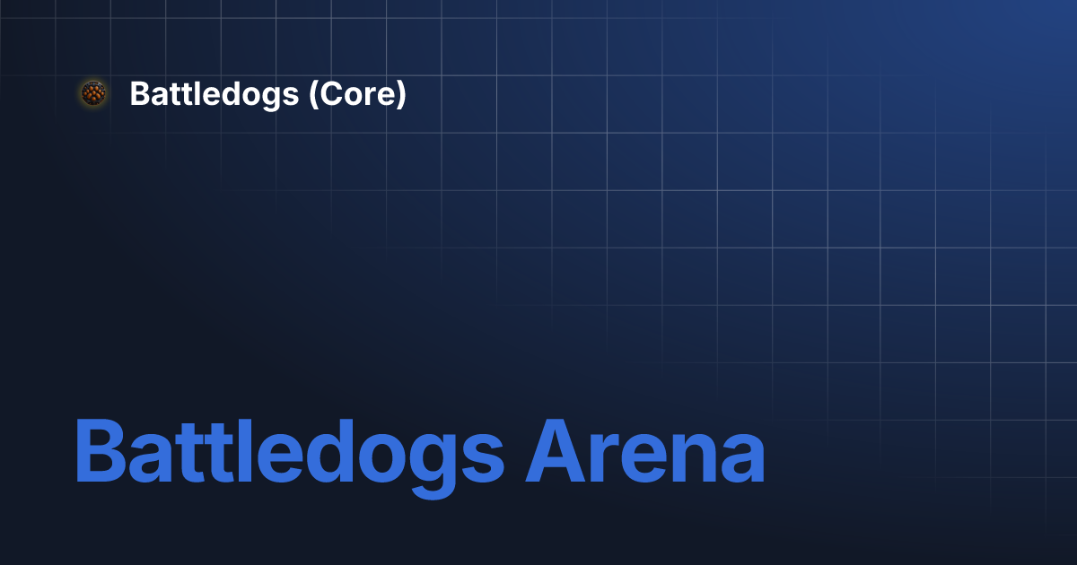 Battledogs Arena | Battledogs (Core)